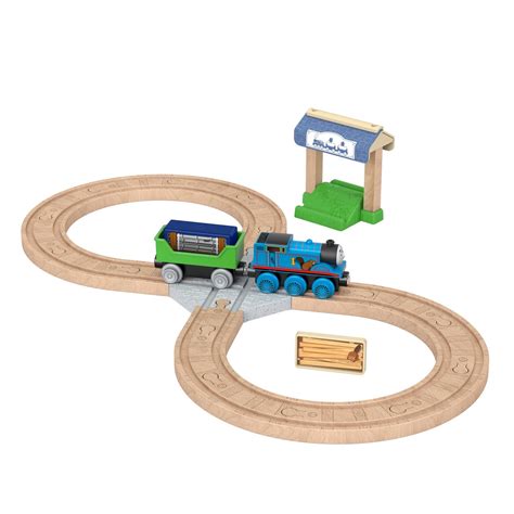 Fisher Price Thomas And Friends Wooden Railway Figure 8 Train Play Loop