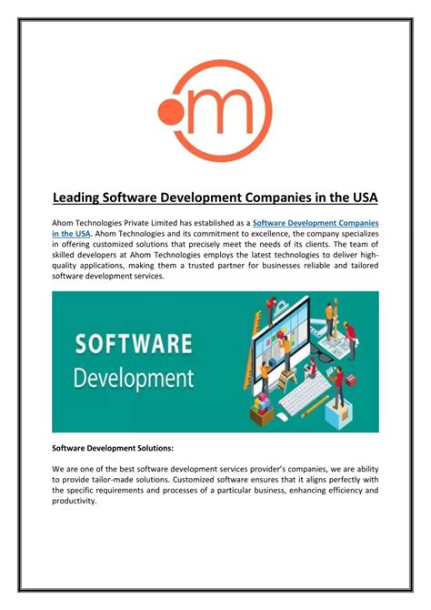 Ppt Leading Software Development Companies In The Usa Powerpoint Presentation Id 12773189