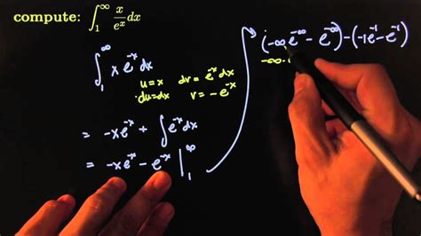Integrate X E X From 1 To Infinity Youtube
