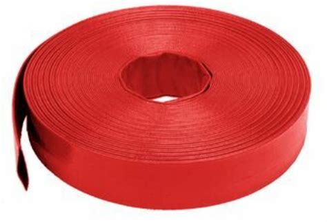 100409844 Layflat Hose Hs Red Pvc 50mm The Boss Shop Queensland Australia