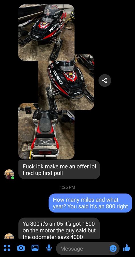 2005 Polaris 800 Snowmobile Forum