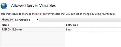 Unable To Remove Server Header Details With Urlrewrite In Iis 85