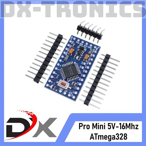 jual pro mini 5v 16mhz atmega328p pin header promini arduino ide