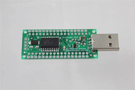 Usb Thumb Sized Pic Development Platform Pic18f14k50 Starlino Electronics