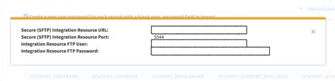 accessing secure file transfer protocol sftp credentials