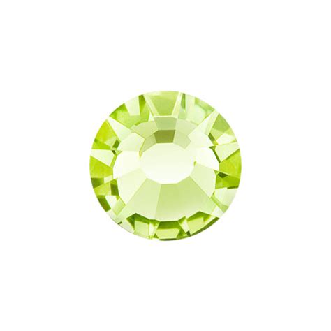 Preciosa Czech Crystal Viva12 Flat Back 438 11 612 Limecicle — Cosplay