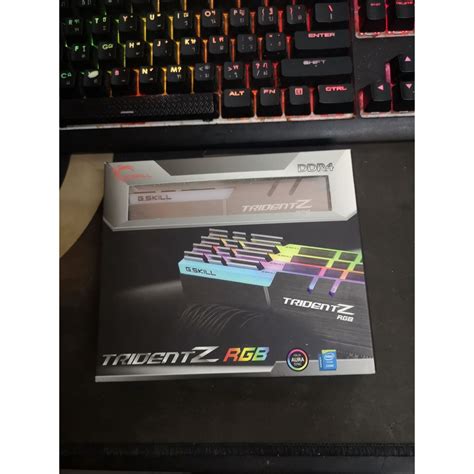 Ram Ddr4 G Skill Tridentz Rgb 32g 8x4 Quad Ch Bus3200 Shopee Thailand