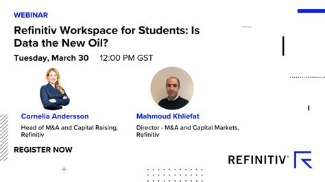 lseg data and analytics on linkedin join the refinitiv academy session