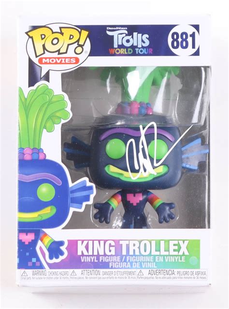 Anthony Ramos Signed Trolls World Tour 881 King Trollex Funko Pop
