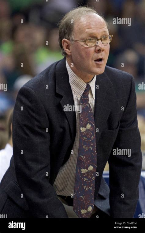 Jan 21 2012 South Bend Indiana Us Villanova Head Coach Harry