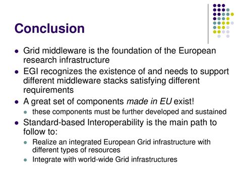 Coordination Of Middleware Development And Standardization Ppt Download