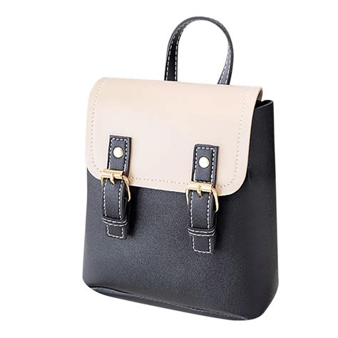 Mini Backpack Women Korean Style Pu Leather Should Vicedeal