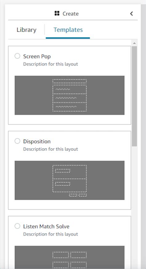 No Code Ui Builder Templates To Get Started Quickly Amazon Connect