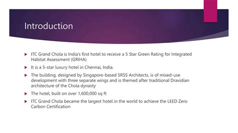 Sustainable building ITC GRAND CHOLA.pptx