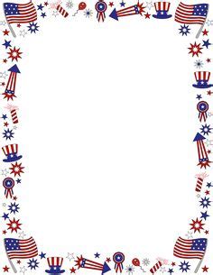 Memorial Day Clip Art Borders
