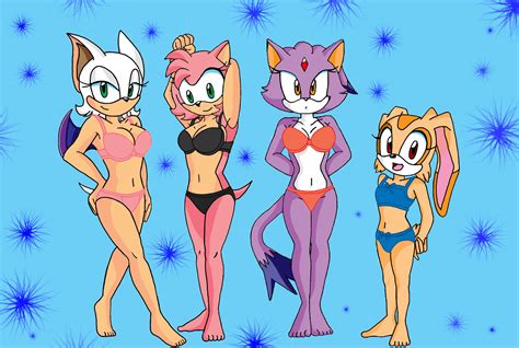 Chu Bra Las Chicas En Sonic — Weasyl