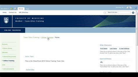 Insert A Table In SharePoint 2010 YouTube
