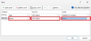 How To Build A Two Level Custom Sort In Microsoft Excel SpreadCheaters