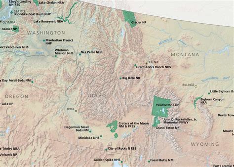 Idaho National Parks Spectacular Vistas Fossil Beds