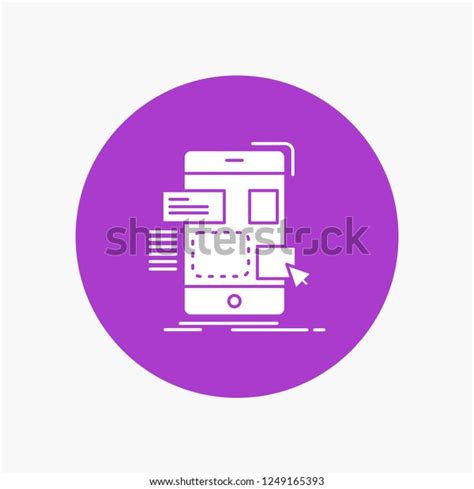 Drag Mobile Design Ui Ux White Stock Vector Royalty Free 1249165393 Shutterstock