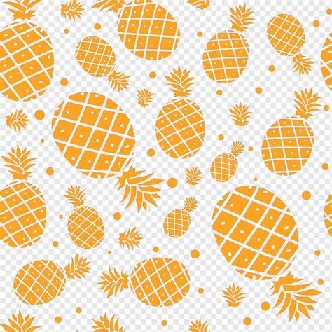파인애플 원활한 배경 Png Pngwing