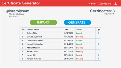 GitHub JBossOutreachArchive Certificate Generator Front