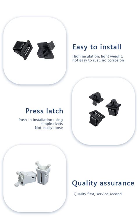 Heyingcn Self Locking Door Open And Close Latch Push Latch For Kitchen Appliances Cover Expore