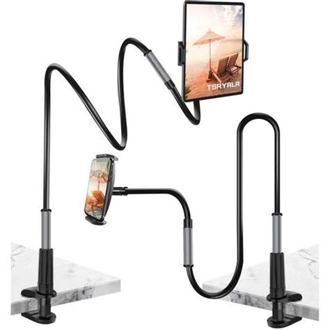 Support Tablette Avec Col De Cygne Desupport Tablette Lit Réglableporte Telephone Réglable