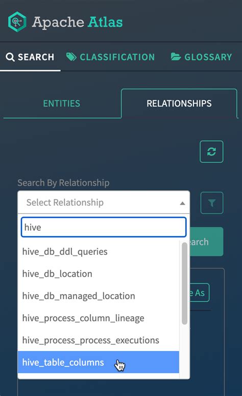 Using Relationship Search