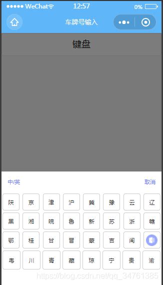 Uniapp车牌号组件vue移动端车牌号输入键盘组件封装支持新能源车牌和uniapp Csdn博客