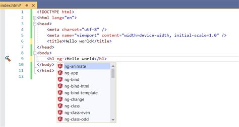 How To Disable Html Angular Attribute Suggestions In Visual Studio 2019