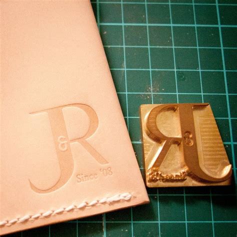 Custom Leather Stamp For Leather Embossing And Leather Stamping Leather