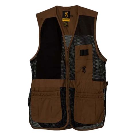 Browning Trapper Creek Mesh Shooting Vest Gray