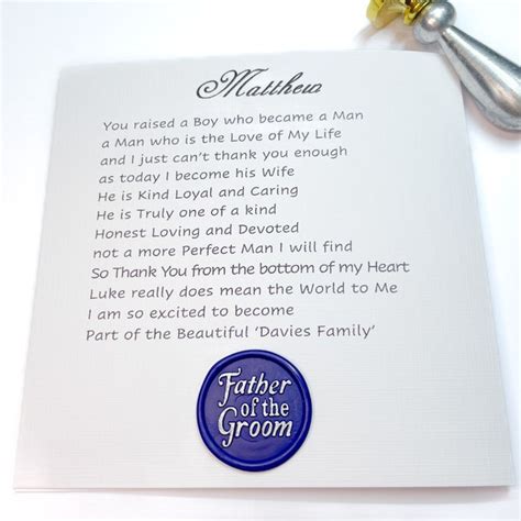 Thank You For Raising The Man Of My Dreams Card Etsy