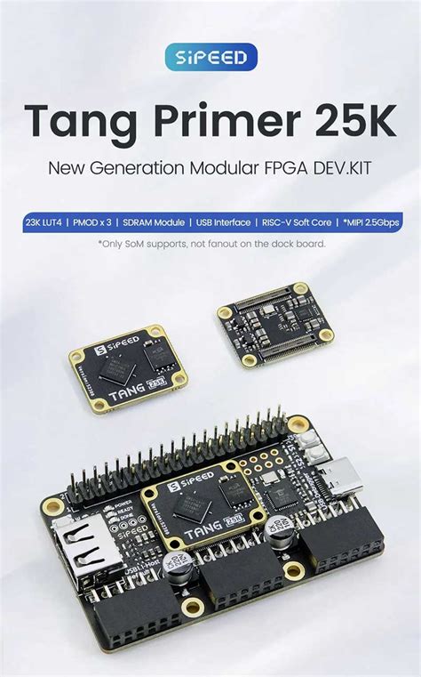 Sipeed Tang Primer 25k Gw5a Riscv Fpga Development Board Dock Sdram Gw5a Lv25mg121 Retro Game Linux