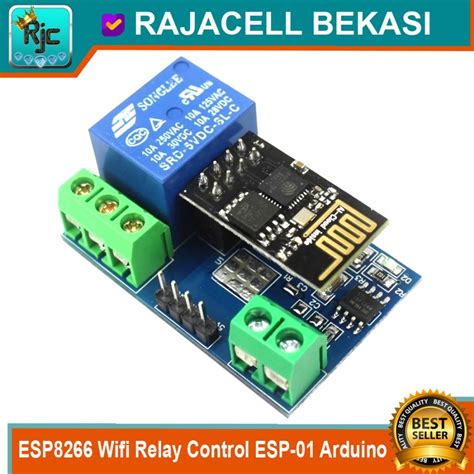 Jual Esp8266 Wifi Relay Control Kendali Relay Melalui Wifi Esp 01 Arduino Shopee Indonesia