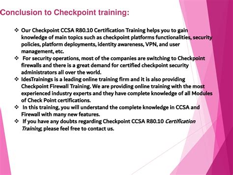 Ppt Checkpoint Training Pdf Powerpoint Presentation Free Download