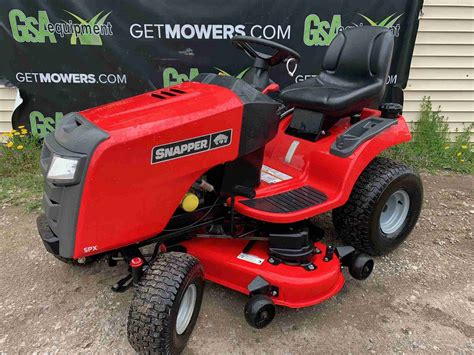 42in Snapper Spx Riding Lawn Tractor With 22 Hp Enigine Nice Mower
