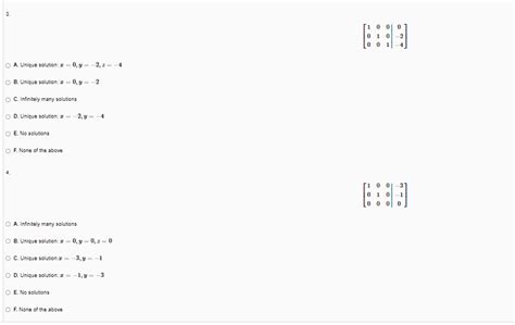 Solved The Reduced Row Echelon Form Of A System Of Linear Chegg Com