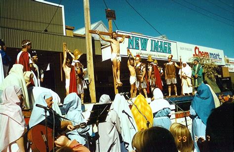 Looking Back Passion Play Easter 1997 Shepparton News