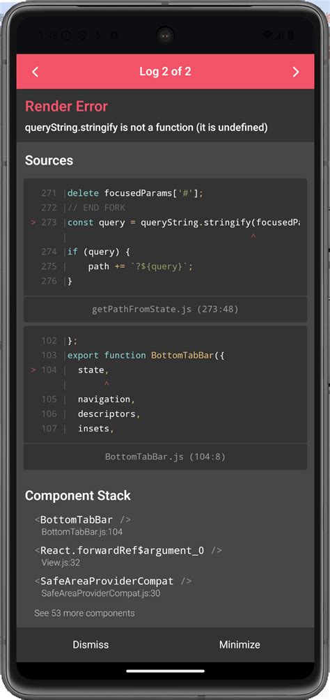 React Native Typeerror Querystringstriny Is Not A Function In
