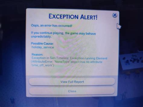 Need Help With This Exception Full Report Only Has 10 Confidence And