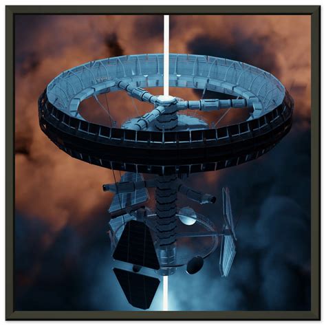 Atlas Metal Framed Print Kodokama Art Apparel
