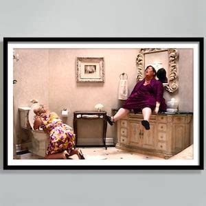 Bridesmaids Movie Bathroom Poster Funny Wall Art Digital Download Etsy
