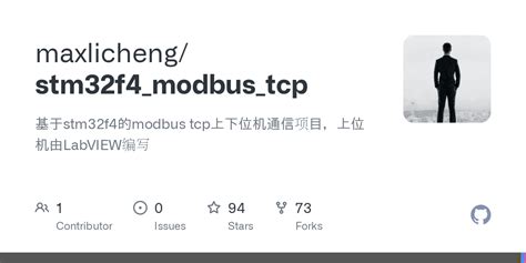 Github Maxlicheng Stm32f4 Modbus Tcp 基于stm32f4的modbus Tcp上下位机通信项目，上位机由labview编写