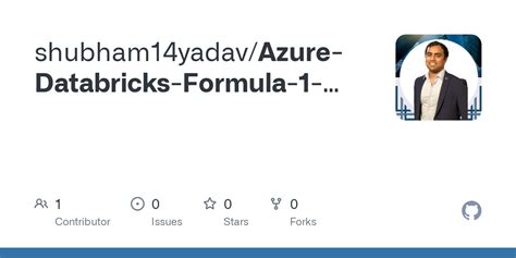 GitHub Shubham Yadav Azure Databricks Formula Racing Data Engineering