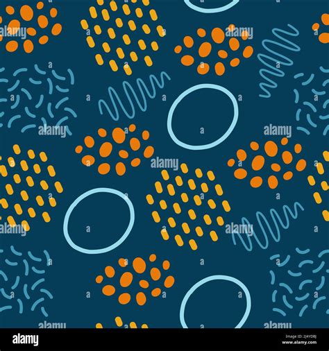 Abstract Seamless Pattern And Art Geometric Vector Stock Vector Image