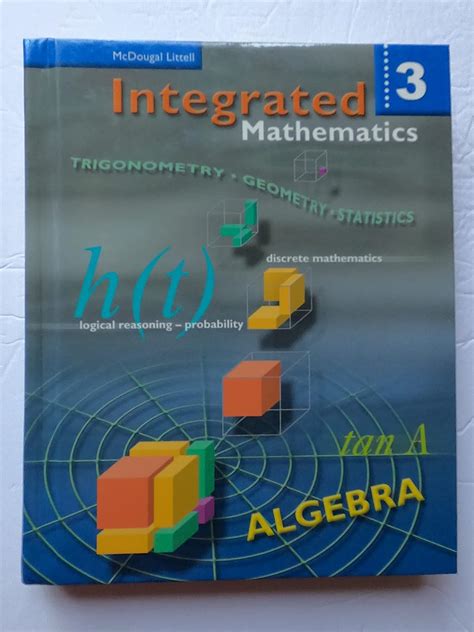 Integrated Mathematics Student Edition Book 3 2002 Mcdougal Littel