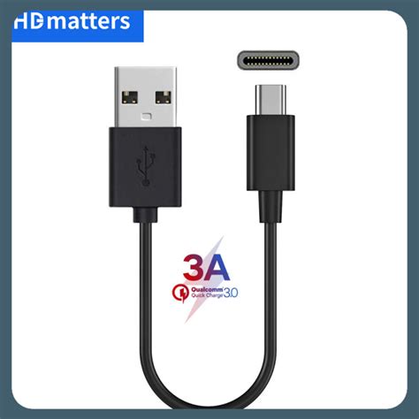 Short USB C Cable Usb To Type C Fast Charging Cable USB A To C Fast Charger Cord For Xiaomi