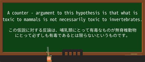 【英単語】counter Argumentを徹底解説！意味、使い方、例文、読み方